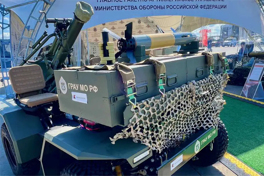 Russia Launches First Robotic 120mm Self-Propelled Mortar System