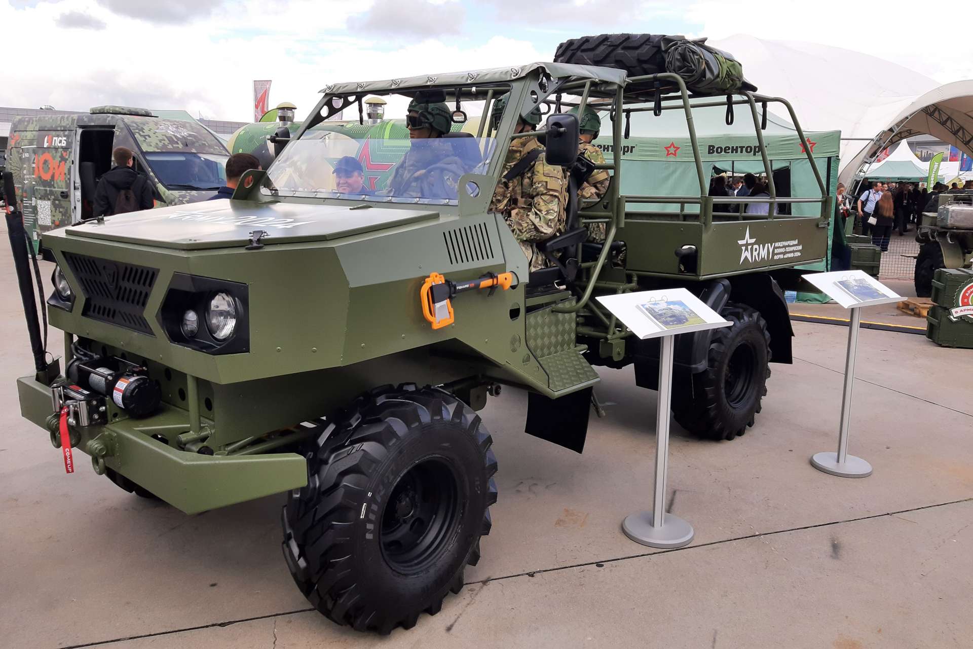 Russian Army views new Plastun-TT articulated ATV as replacement for ...