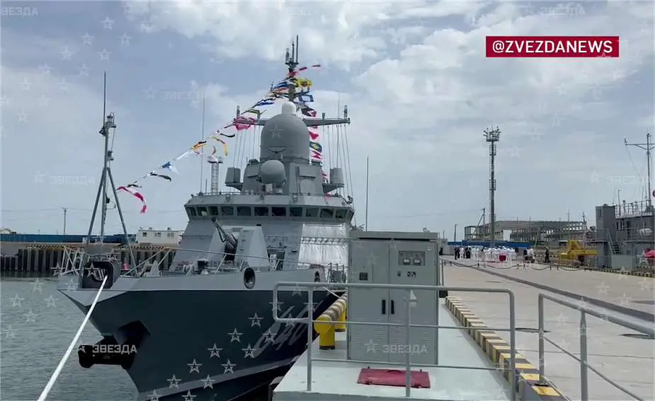 Russian Navy Inducts New Karakurt-class Corvette Armed with Kalibr-NK ...
