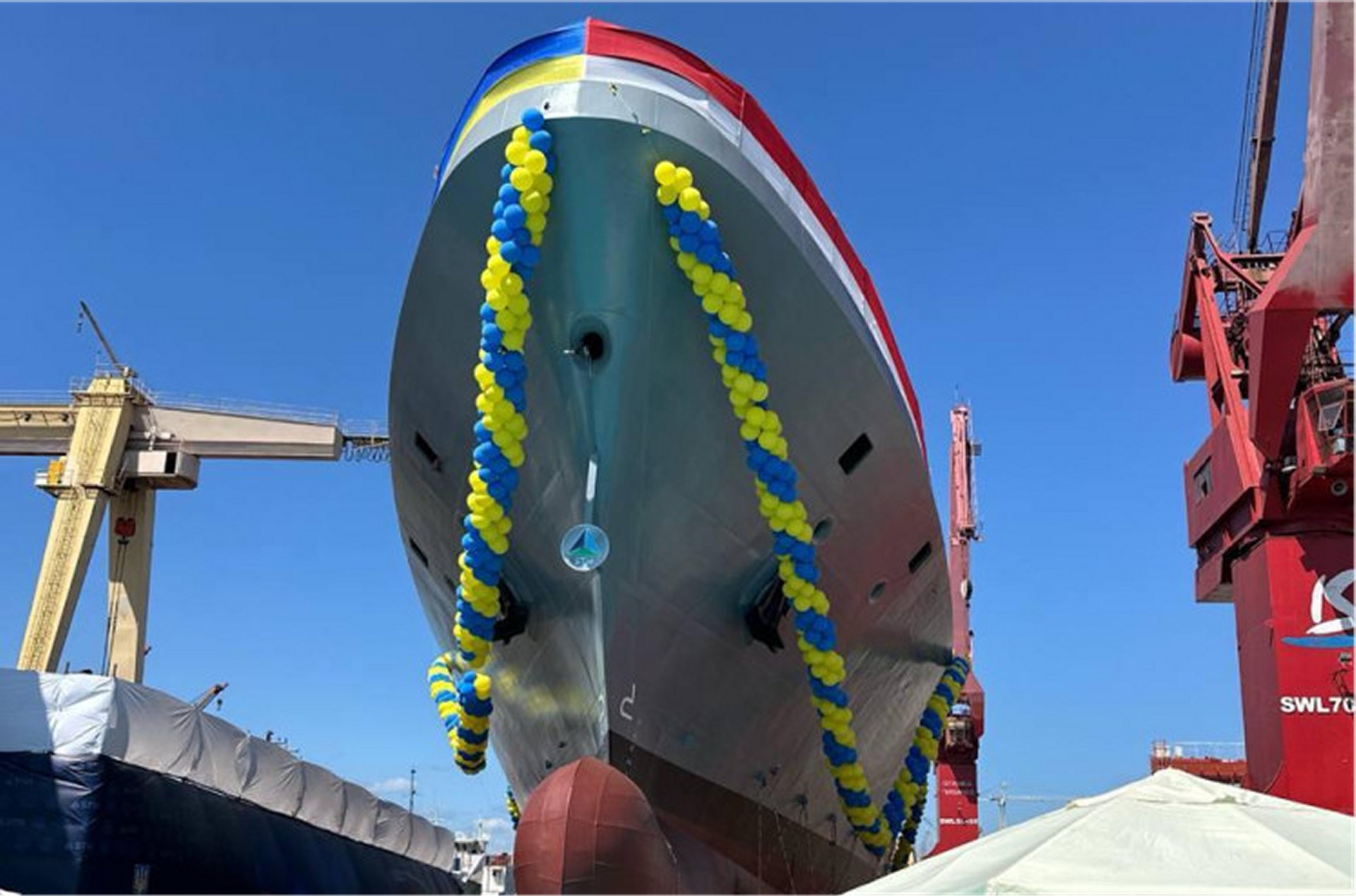 Turkey launches second Ada-class corvette Hetman Ivan Vyhovsky for ...
