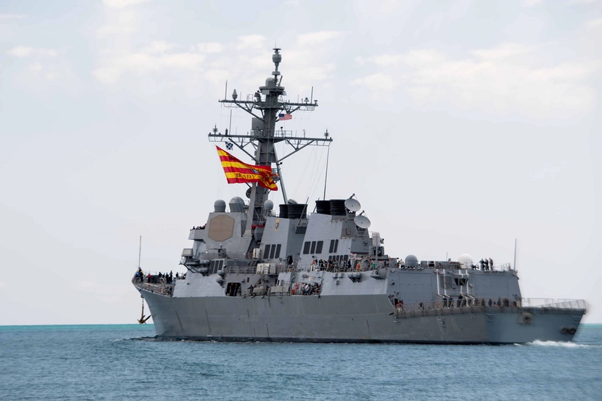 USS Preble to forward deploy to Japan strengthening US Naval presence ...