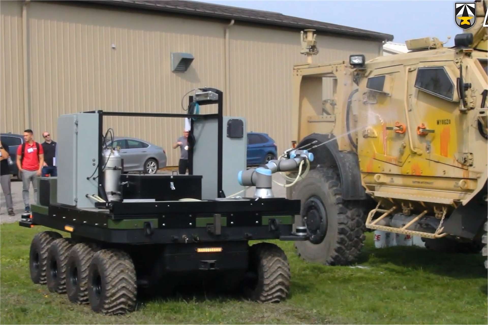 US Army Innovates with Robotic Decontaminator to Address Chemical and ...