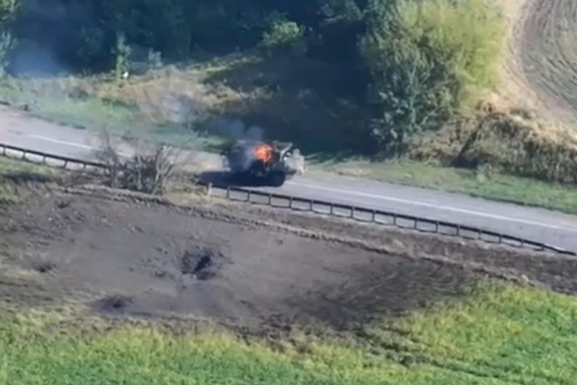 Rare Yugoslav-Era BOV Armored Personnel Carrier Destroyed for First ...