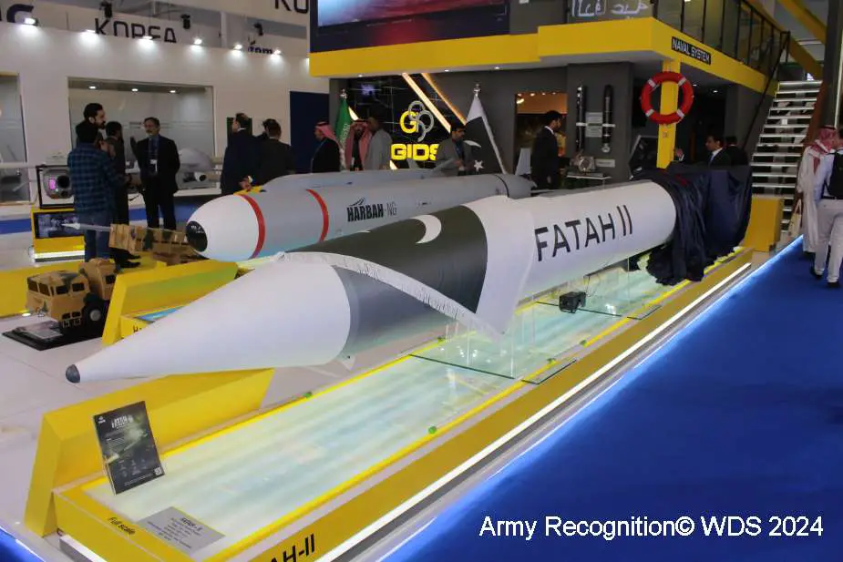 Pakistan unveils advanced Fatah-II rocket system with extended range at WDS 2024