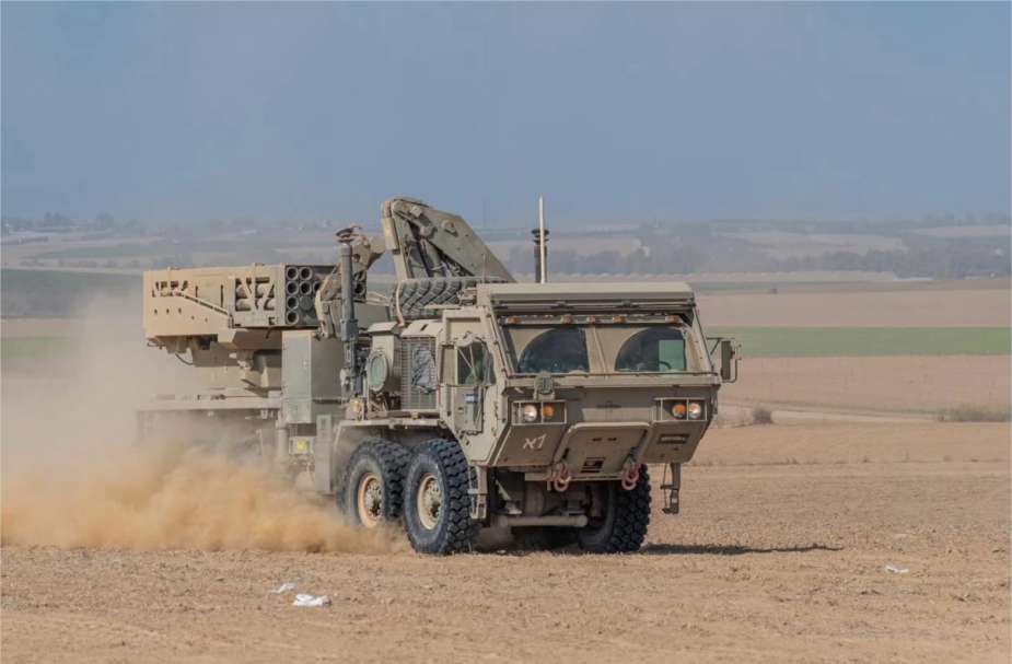 Israeli Army deploys new Lahav multi-caliber MLRS against Hamas ...