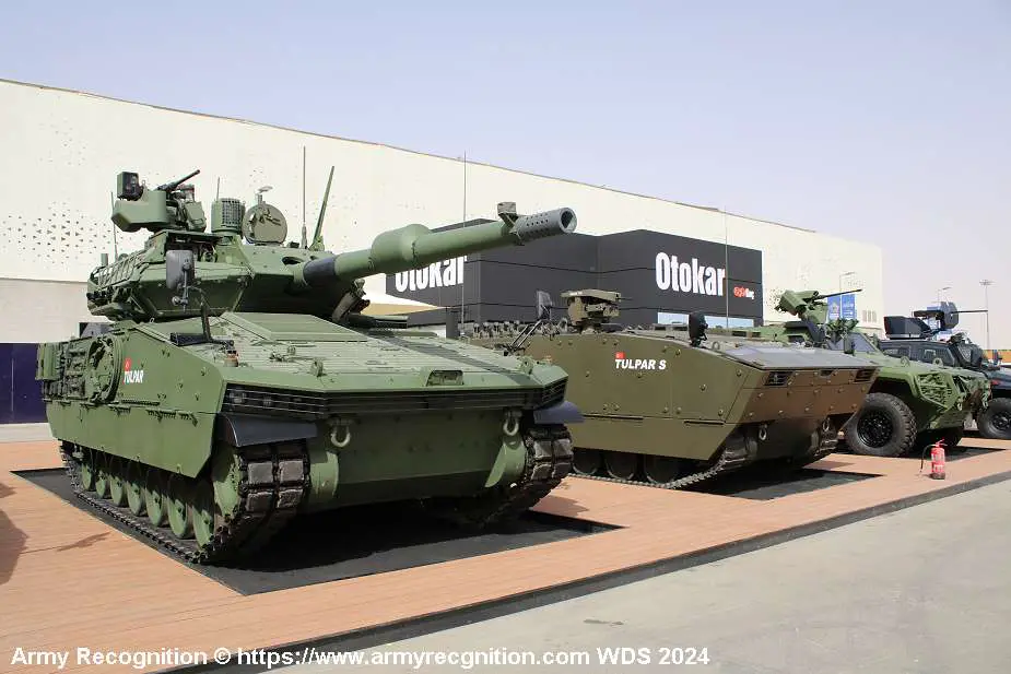 Turkish Company Otokar Showcases Armored Innovations at World Defense Show 2024 in Riyadh