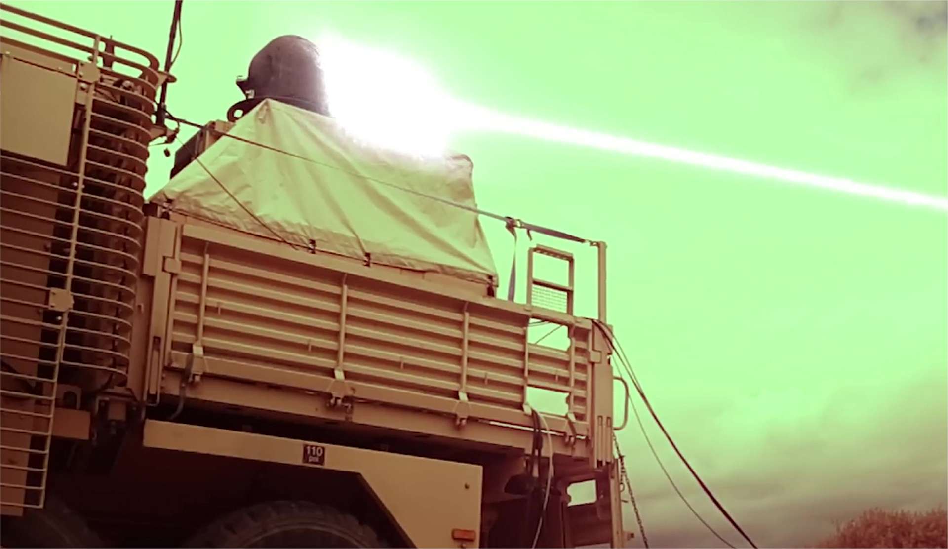 British Army's vehicle-mounted High-Energy Laser Weapon hits one ...