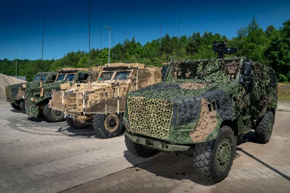 British Ministry of Defense Orders Foxhound LPPV Light Protected Patrol ...