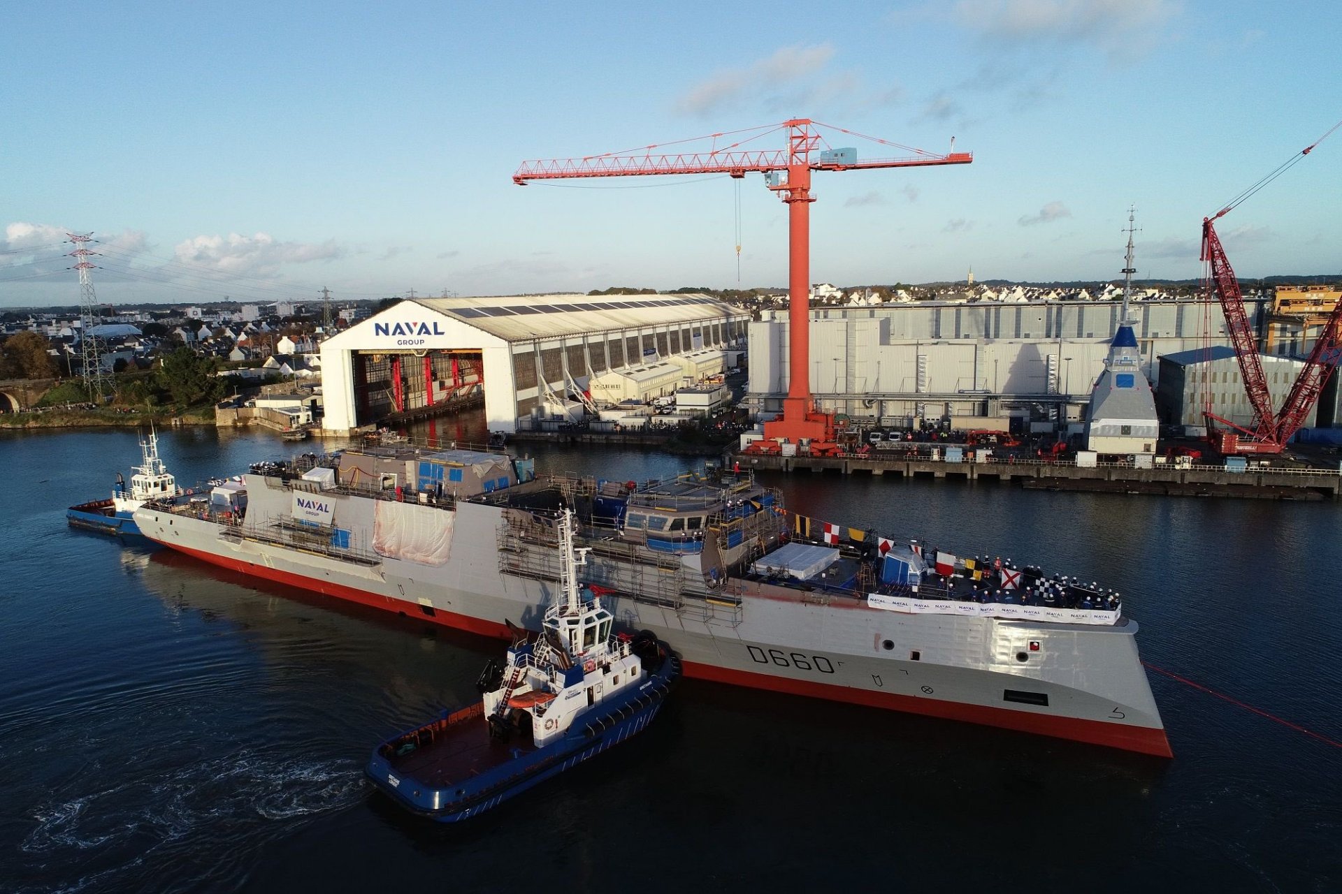 French Navy's new frigate Amiral Ronarc’h to begin sea trials in September