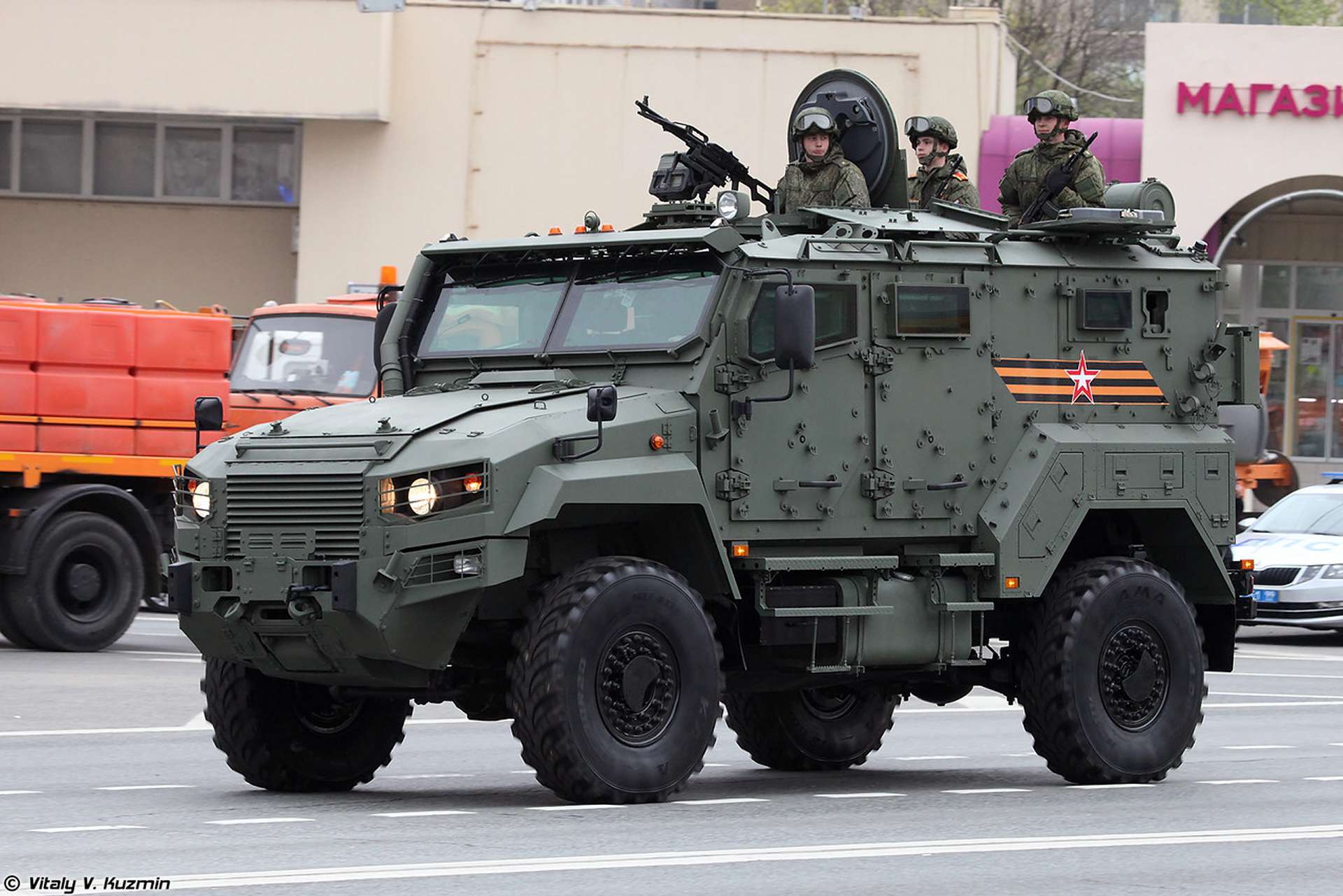 India's state-owned ANVL company to produce Russian Typhoon-K 4x4 MRAP ...