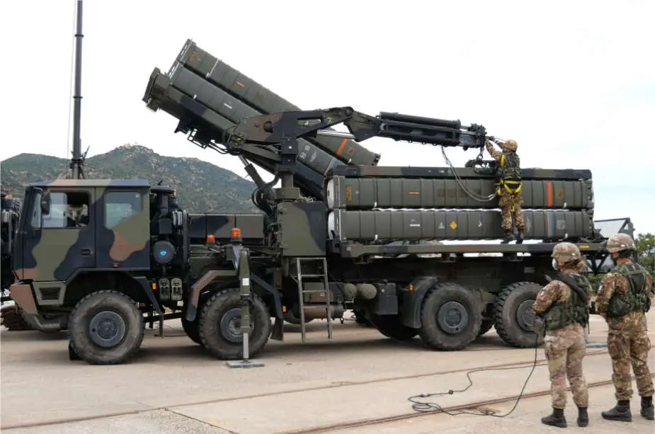 Italy Delivers Second SAMP/T Air Defence System to Ukraine Under German ...