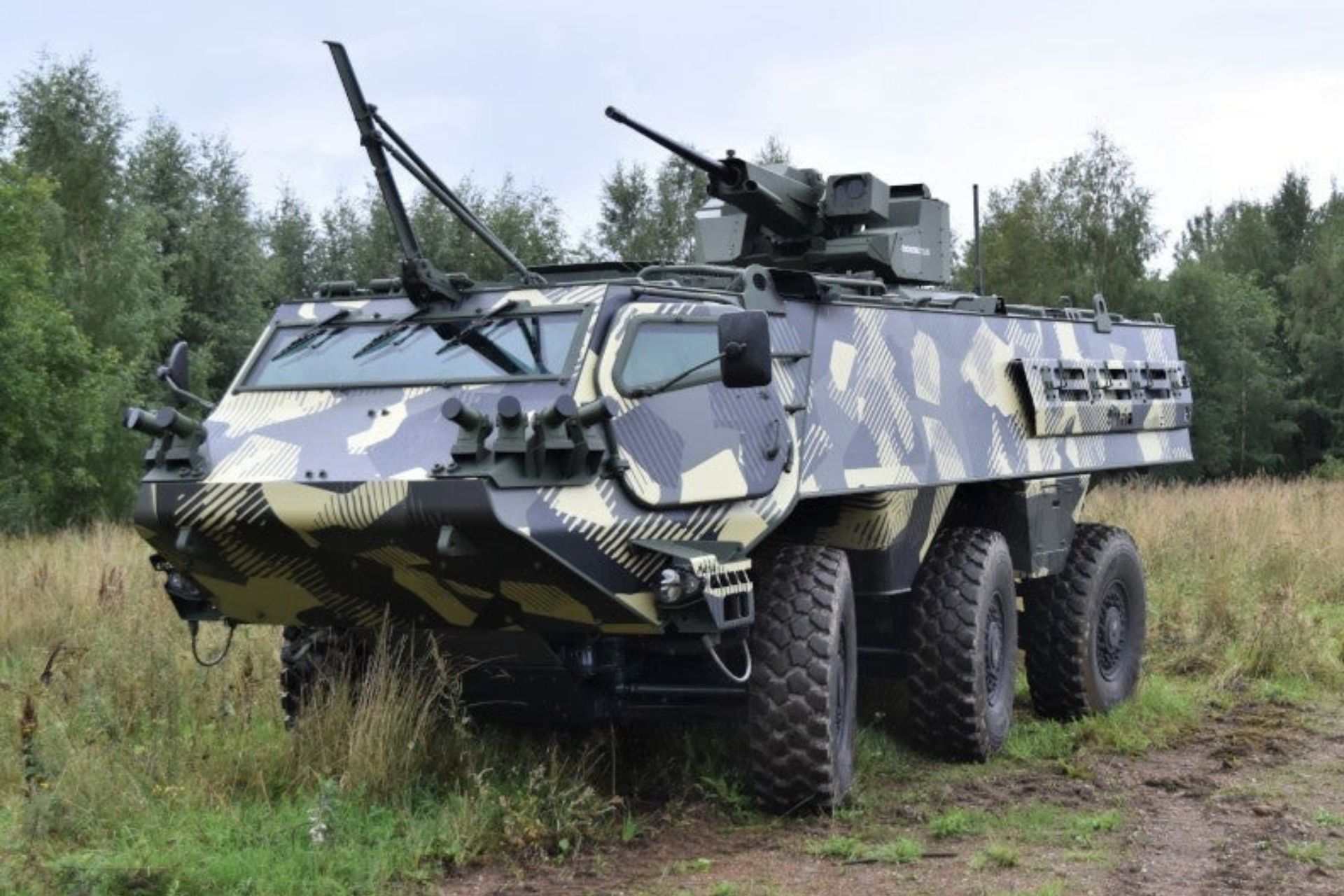 Latvia to Receive First Locally Produced Patria 6X6 Armored Personnel ...