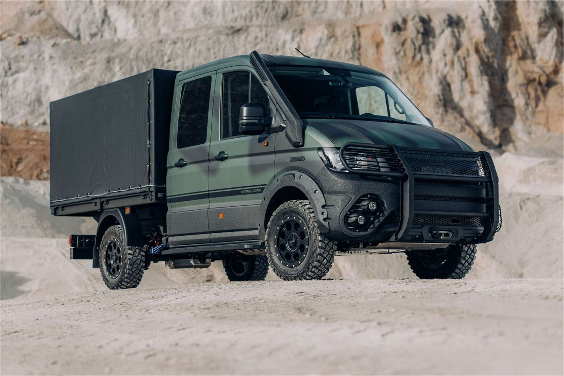 Rheinmetall Man and Torsus Develop New 4X4 TGE Terrastorm Special ...
