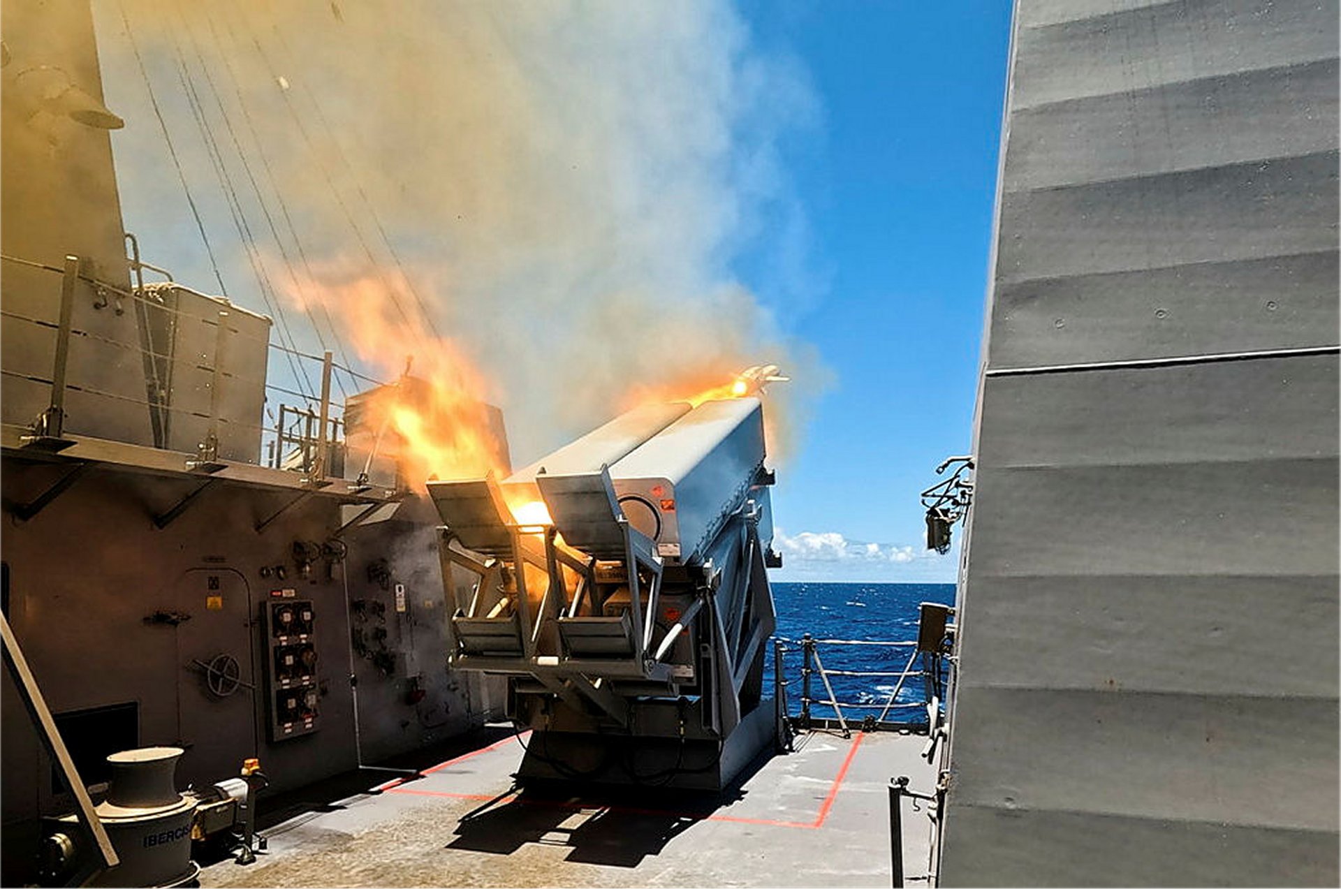 Royal Australian Navy successfully tests Naval Strike Missile on HMAS ...