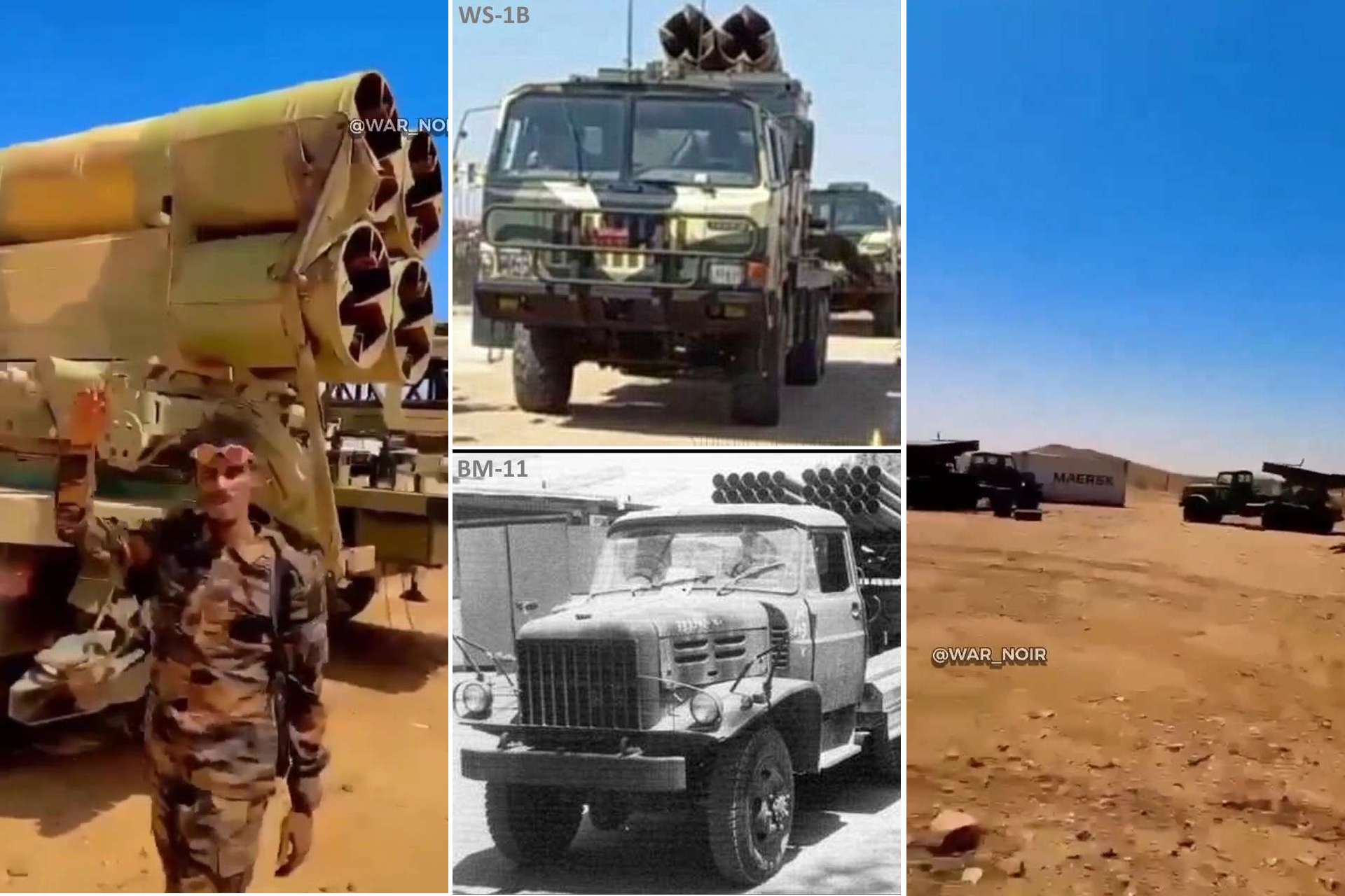 Sudanese rebels capture Chinese WS-1B and North Korean BM-11 rocket ...