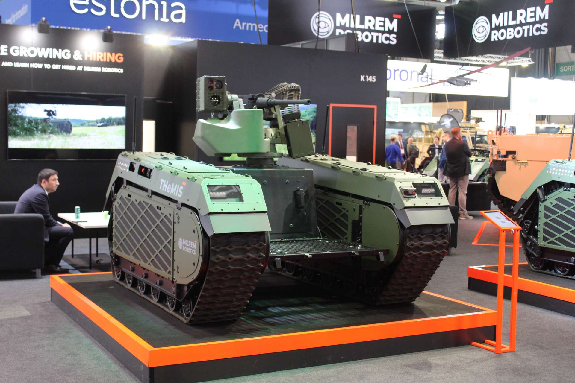 Unmanned Ground Vehicle VOP CZ Develops New Unmanned Ground Vehicles