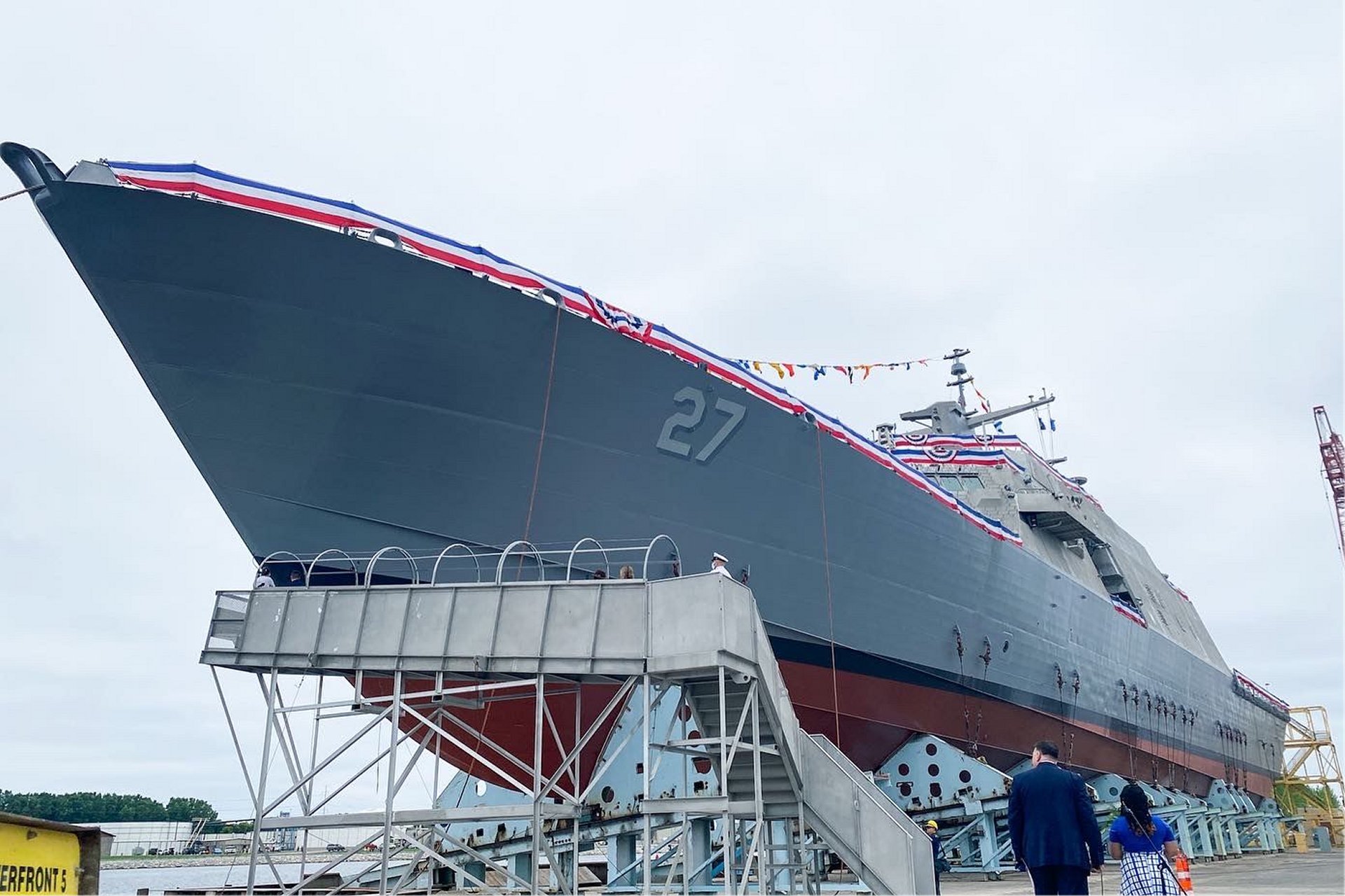 US Navy receives future USS Nantucket LCS 27 from Lockheed Martin