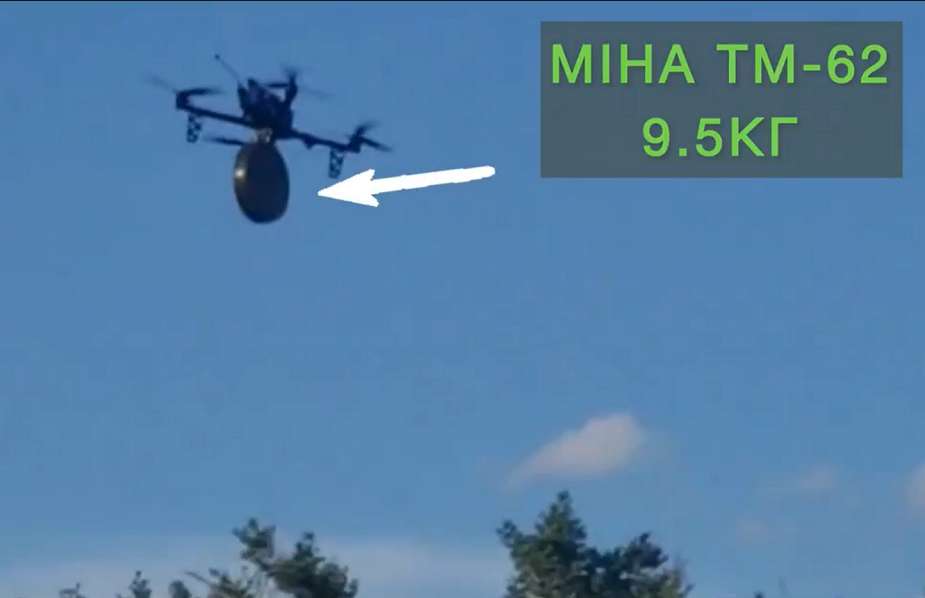 Ukrainian Forces Intensifie Drone Use to Drop TM-62 Anti-Tank Mines on ...