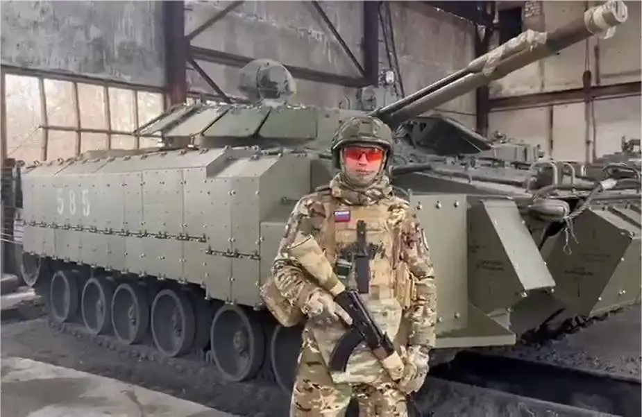 Russian Army deploys upgraded BMP-3 Cactus infantry fighting vehicle in ...