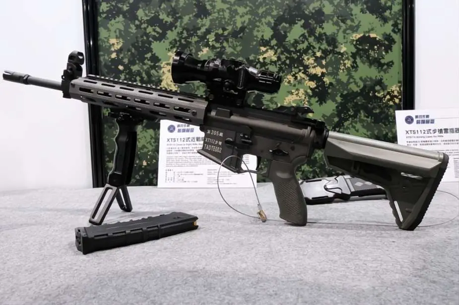 Taiwan purchases an initial batch of 25,000 T112 5.56 mm assault rifles to replace outdated models