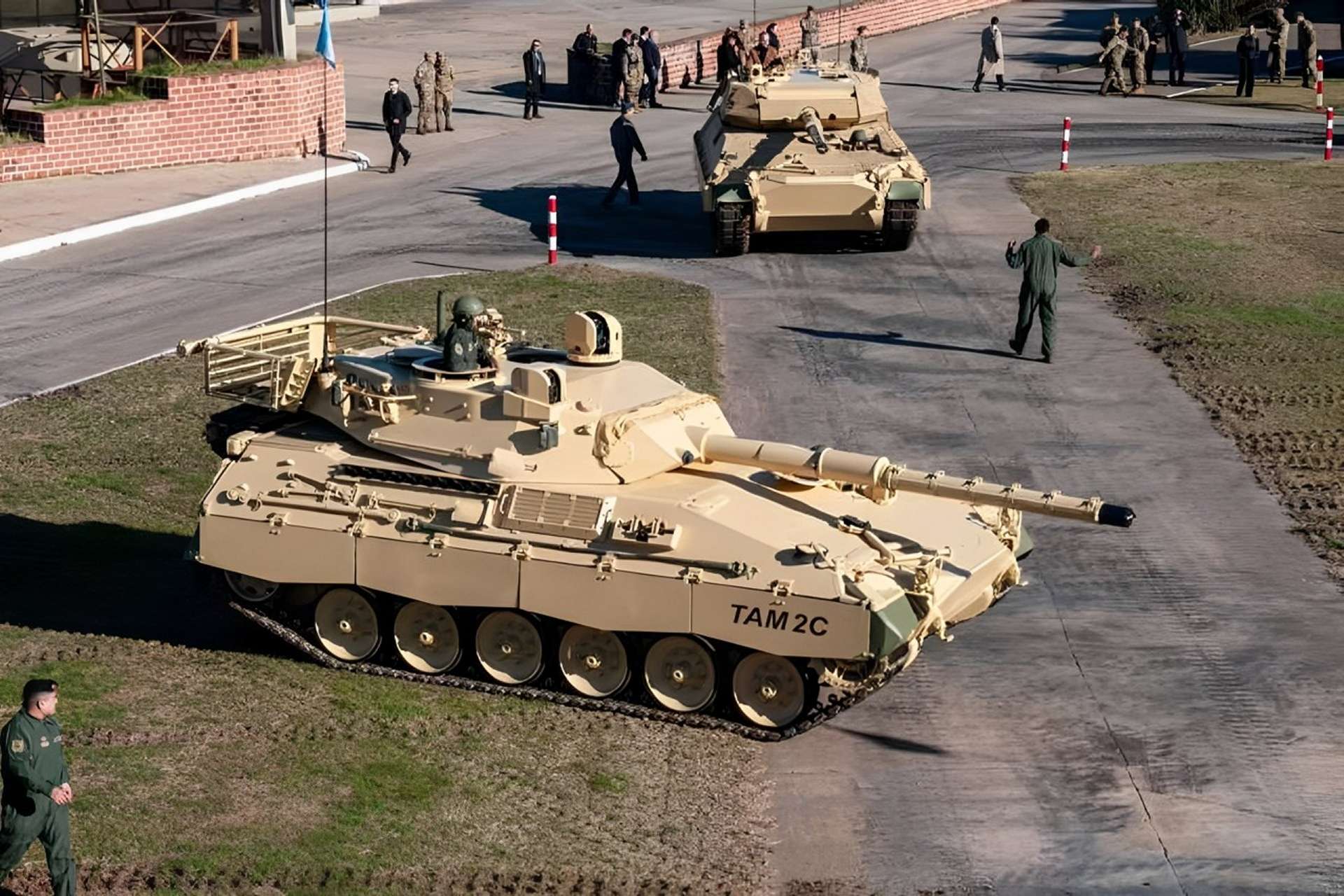 Argentine Prepares To Field First 10 VC TAM 2C-A2 Main Battle Tanks