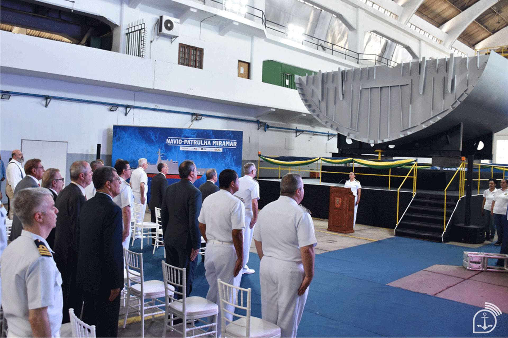 Building Brazil’s Naval Power: Keel Laid for Macaé-class Patrol Ship ...