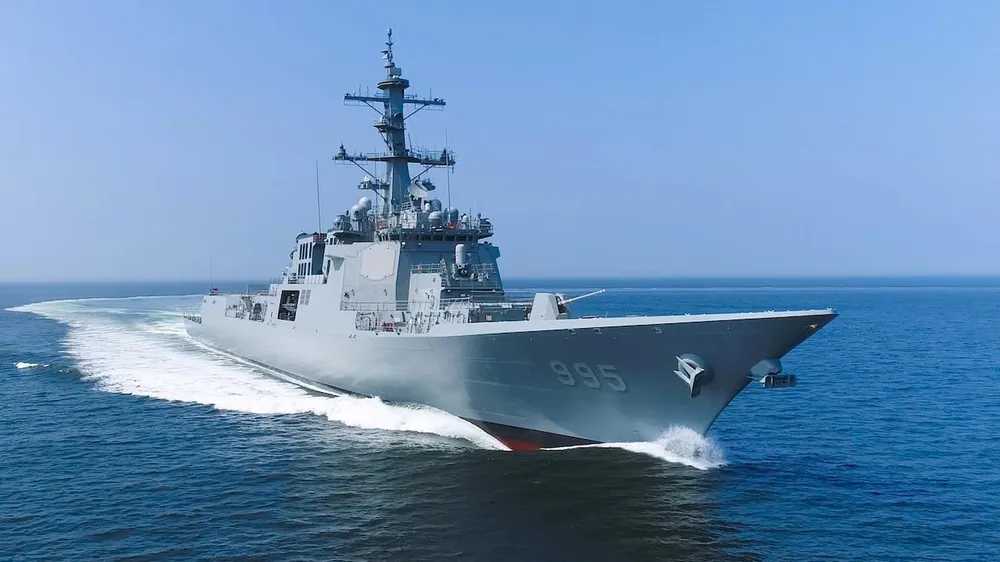 First Jeongjo the Great-class destroyer enhances South Korean Navy's ...