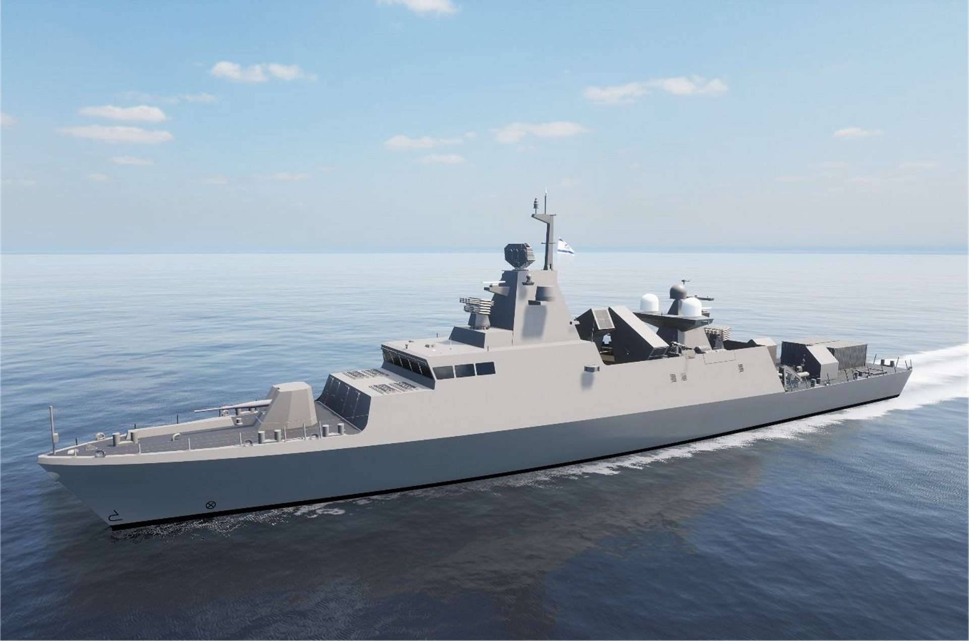 Israeli Navy to Replace Sa’ar 4.5 Ships with Reshef class corvettes