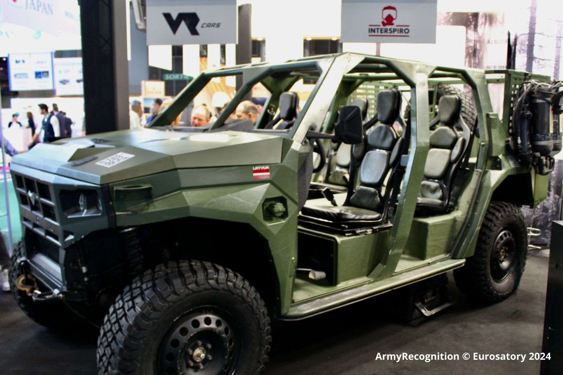 Latvia Increases Special Forces' Mobility with Locally Made VR FOX 4x4 ...