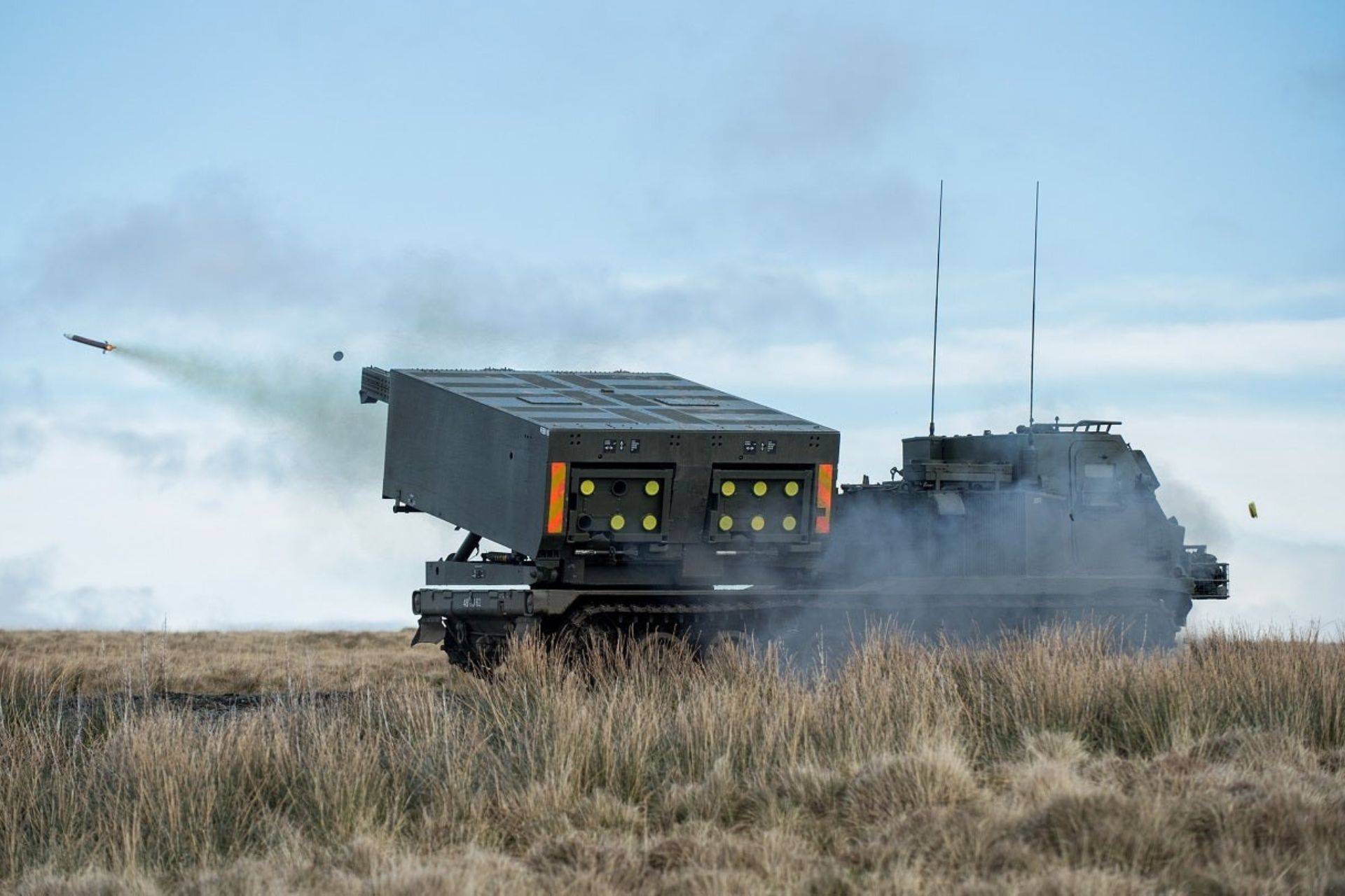 NATO Upgrades British Army MLRS A2 with Advanced Smoke Systems for ...