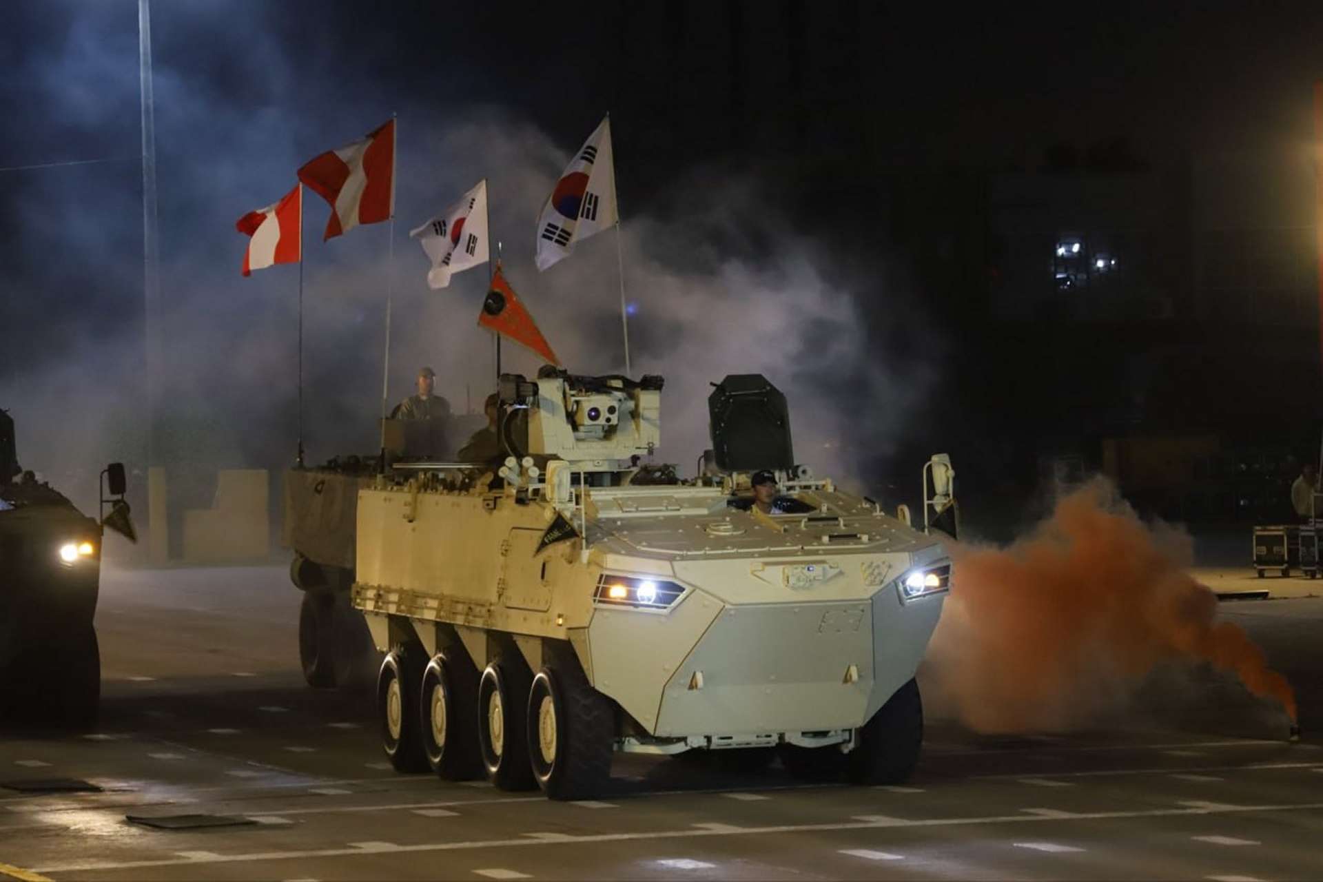 Peru Modernizes Armored Fleet with South Korean 4x4 K808 IFVs and K2 ...
