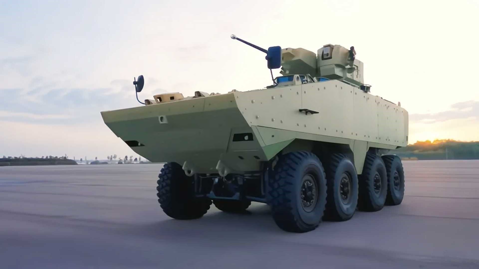 Singapore's ST Engineering to develop new 8x8 amphibious armored ...