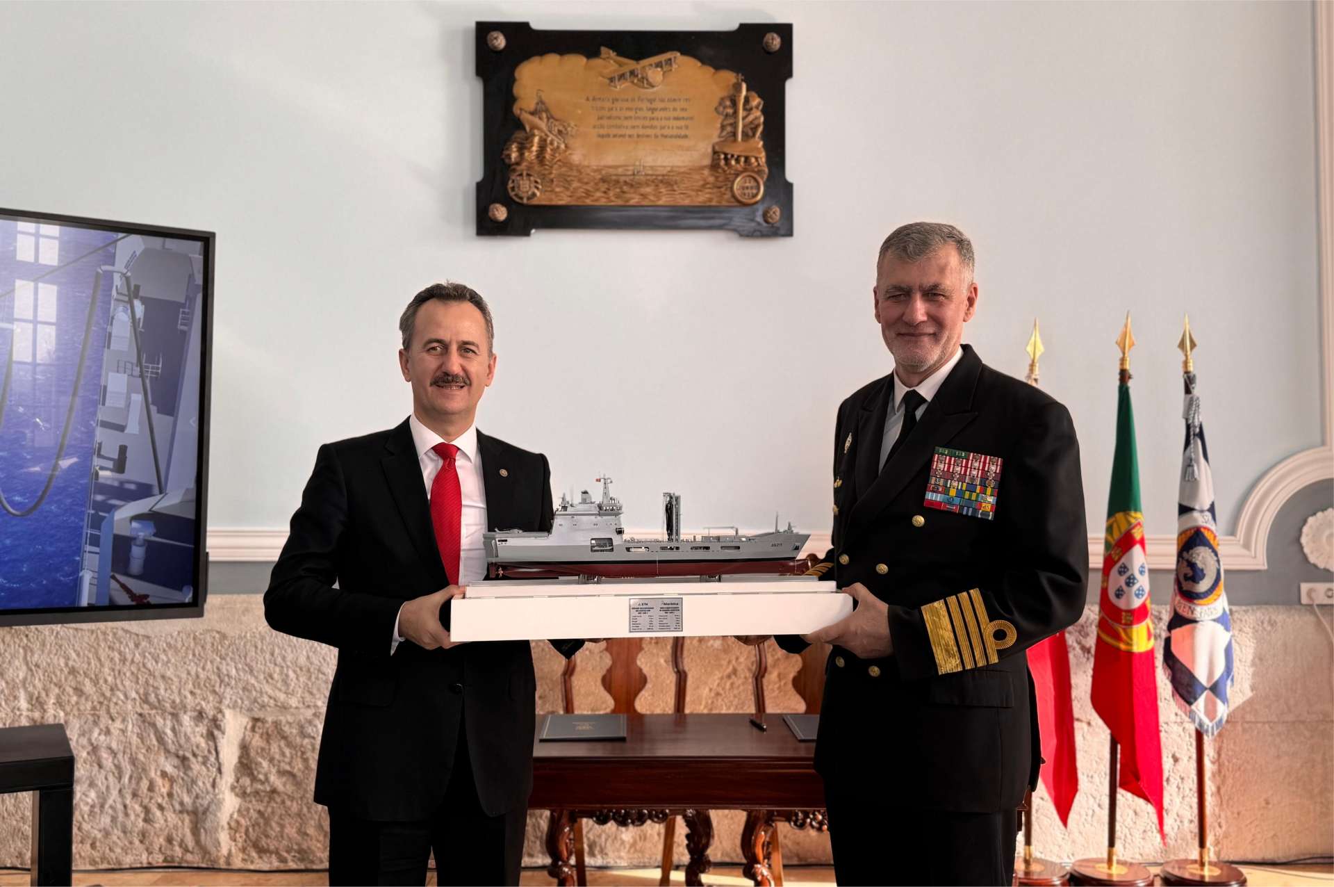 Türkiye Delivers First Military Ships to EU NATO Member Portugal