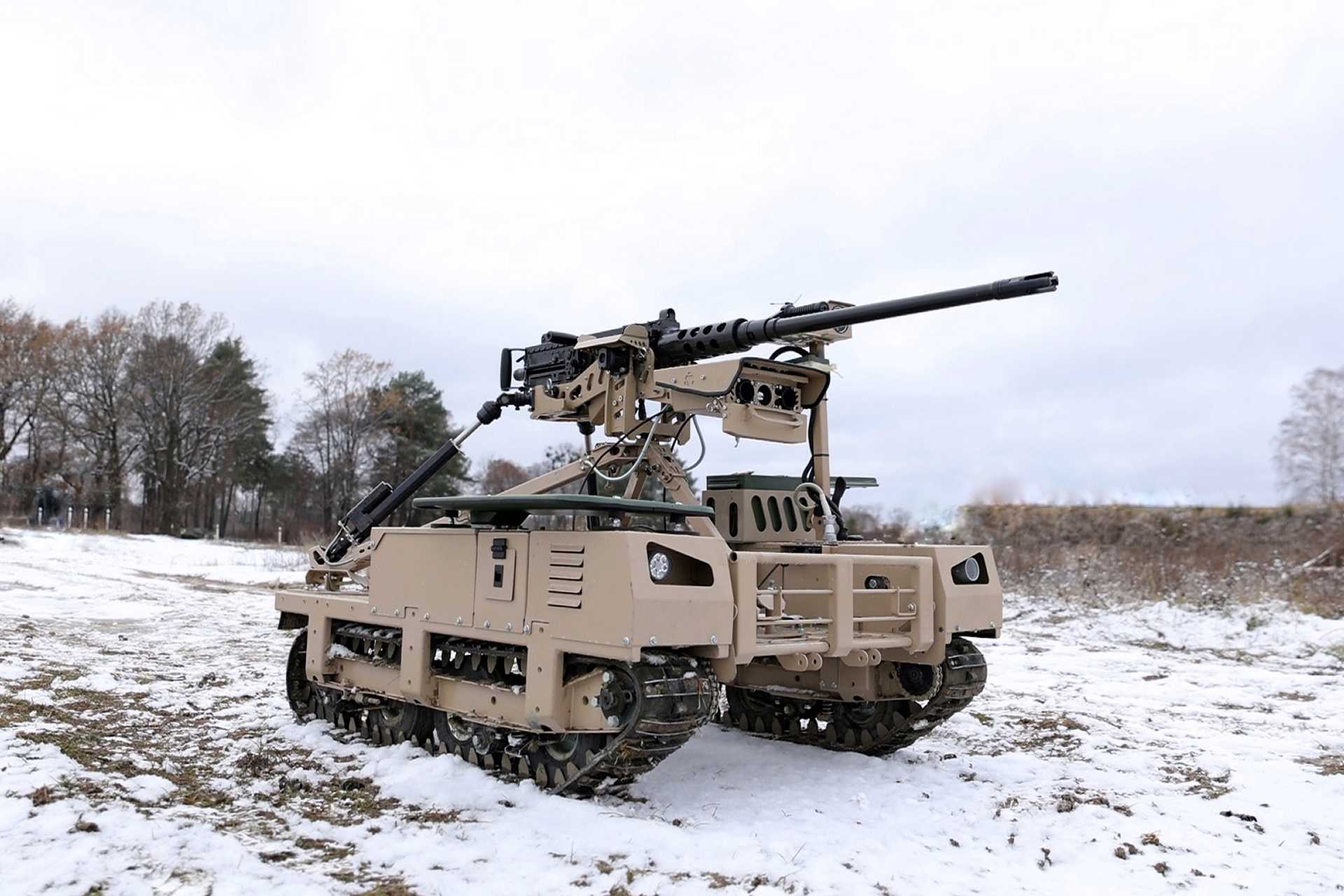 Ukraine develops Droid TW 12.7 unmanned ground vehicle to strengthen ...