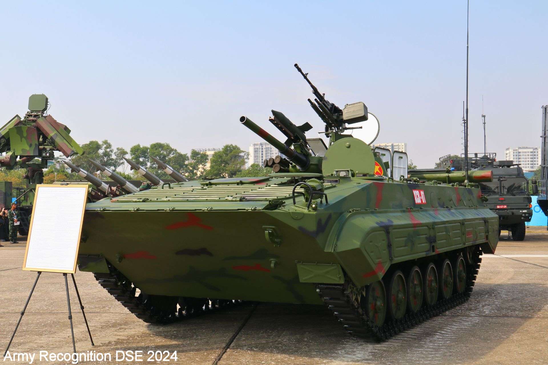 Vietnam Unveils Locally Made XCB01 Modernized Version of Soviet BMP-1 ...