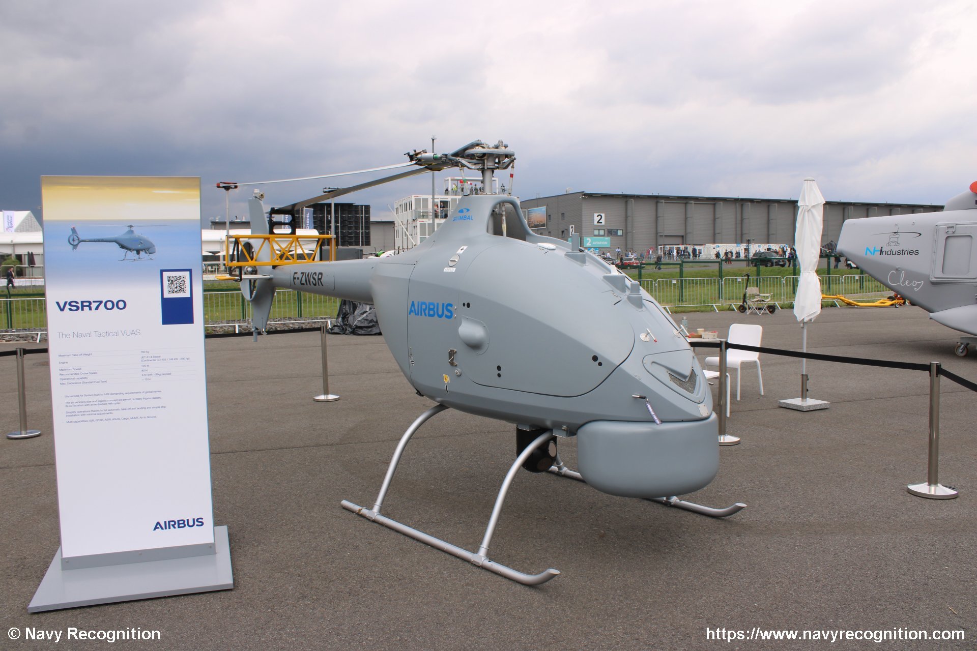 Spanish UAV to be armed for duty in NATO amies presented at EUROSATORY