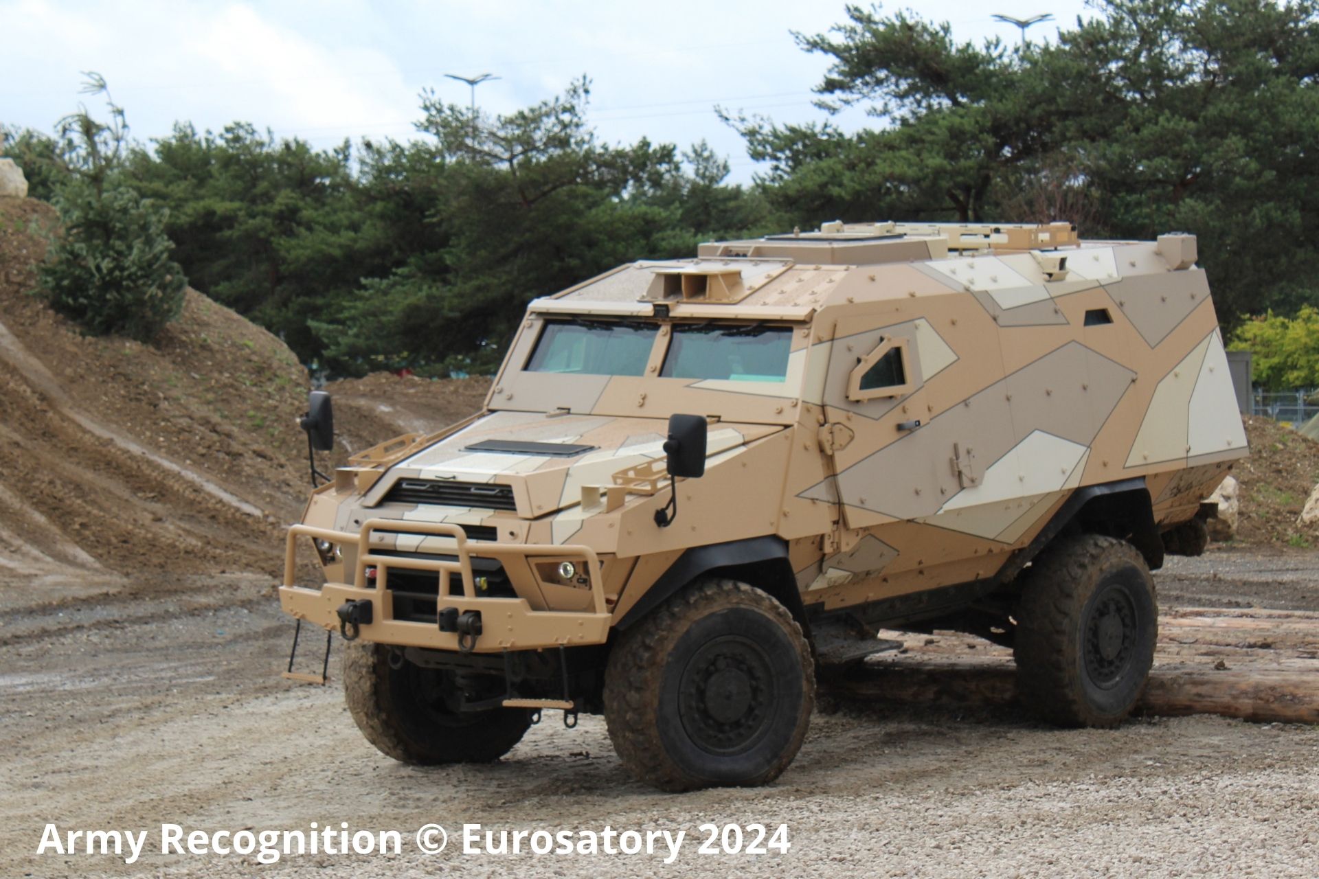 Arquus Displays Fortress Mk2 at Eurosatory 2024 Dynamic Demonstration