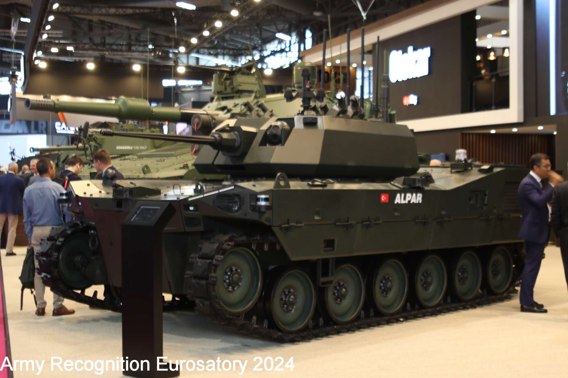 Otokar Presents Autonomous Vehicle ALPAR at Eurosatory 2024