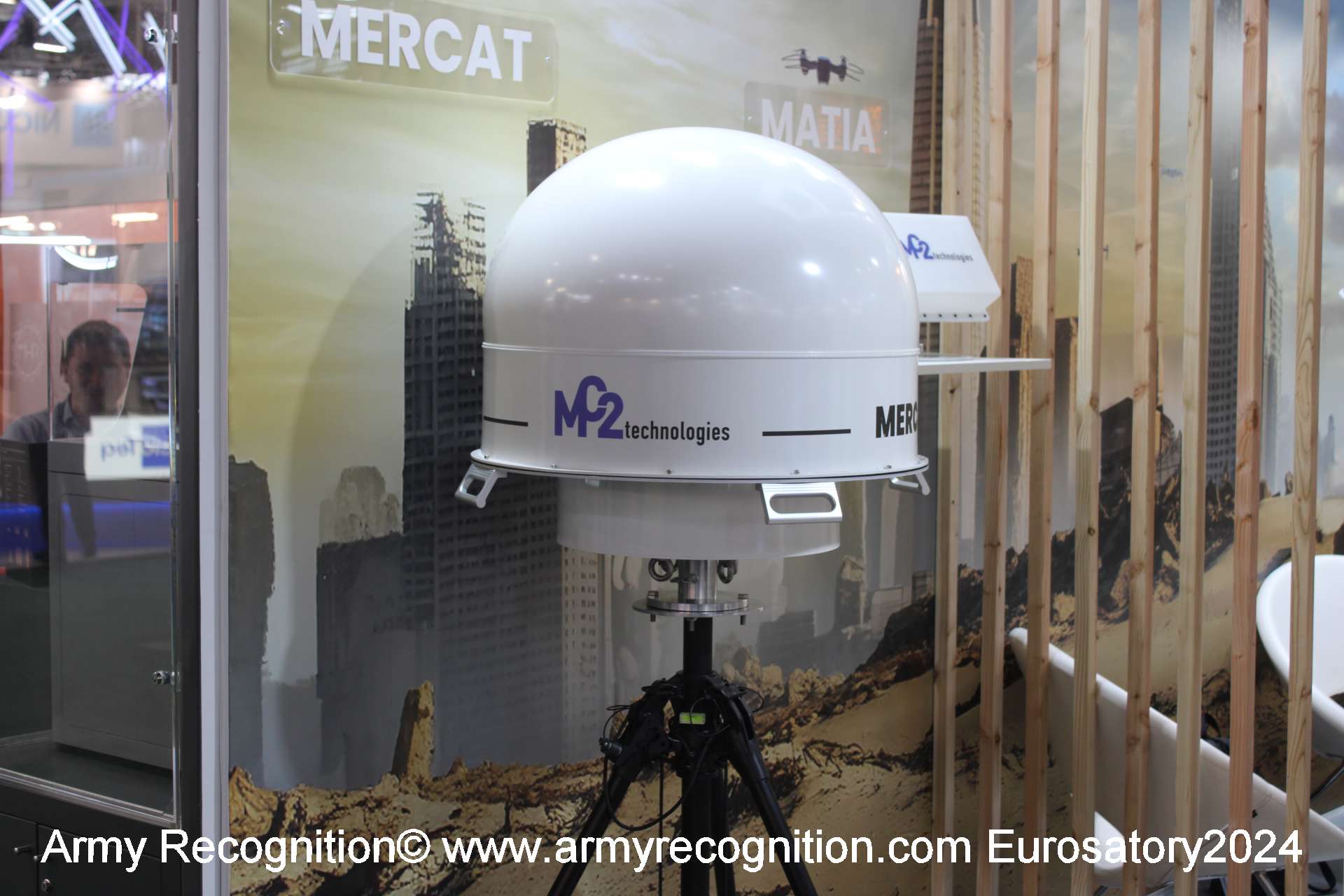 Eurosatory 2024: French Company MC2 Technologies unveils its Mercat Drone Detection System