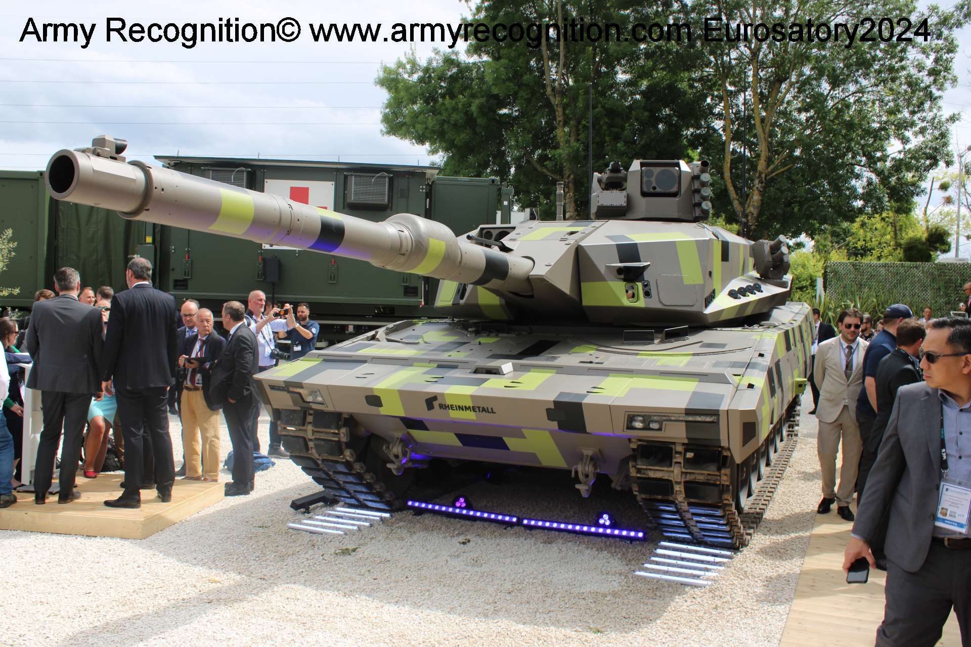 Eurosatory 2024: Rheinmetall unveils its New KF51-U Main Battle Tank ...