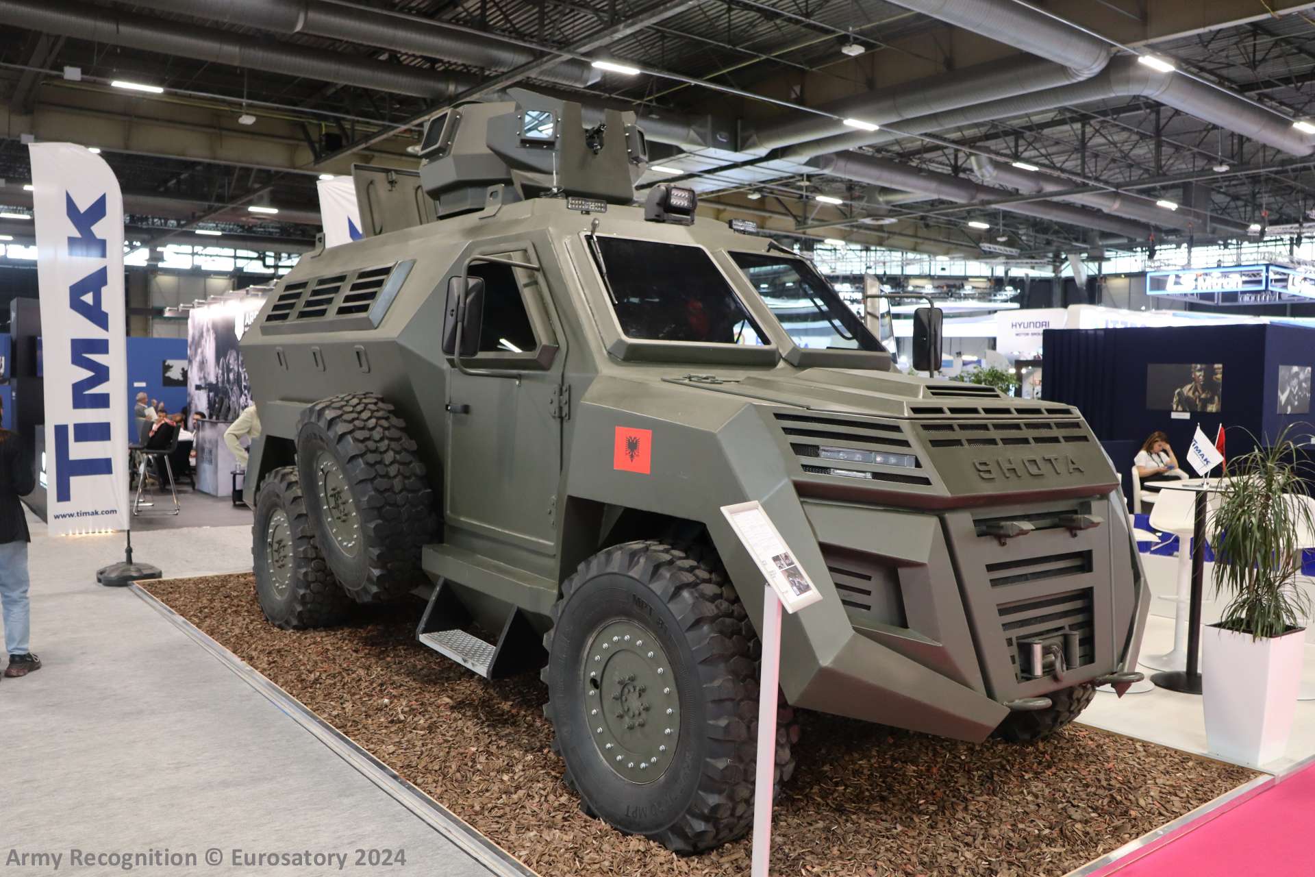 Eurosatory 2024: Women engineers from Timak develop Albania's first ...