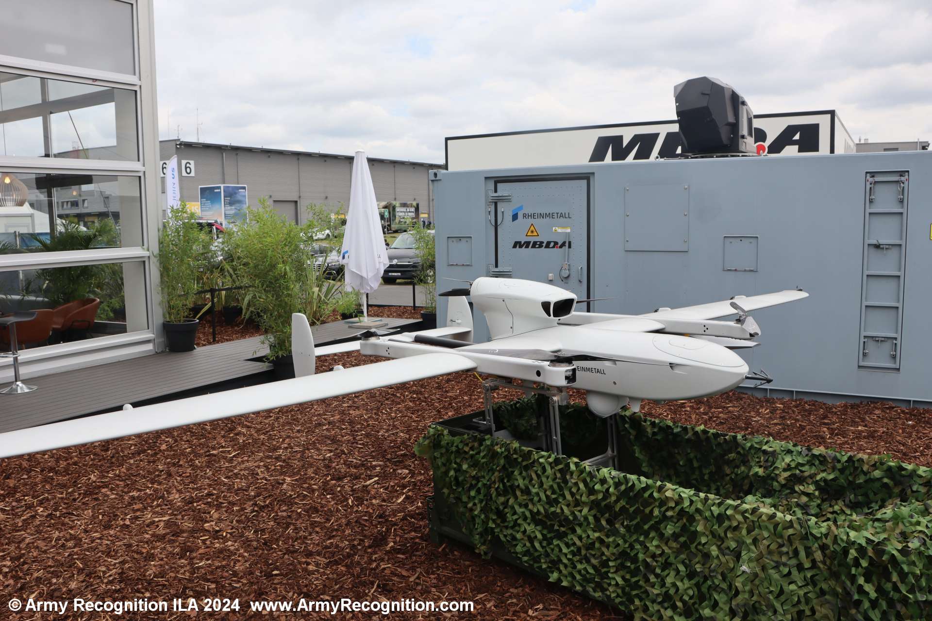 From Ukraine to Berlin: Rheinmetall Displays LUNA NG Drone at ILA ...