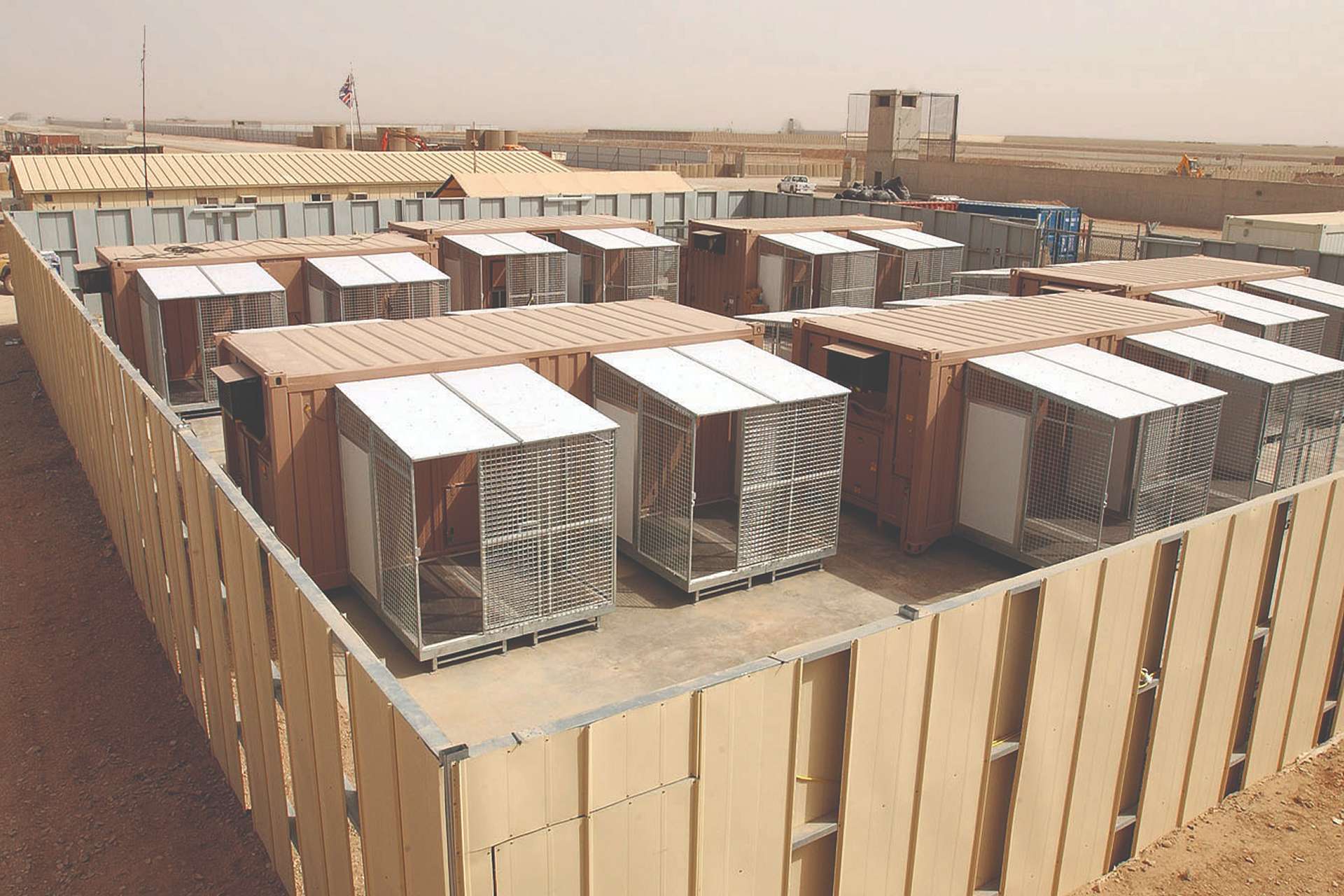 G3 Systems Revitalizes British Army’s Containerized Dog Accommodation