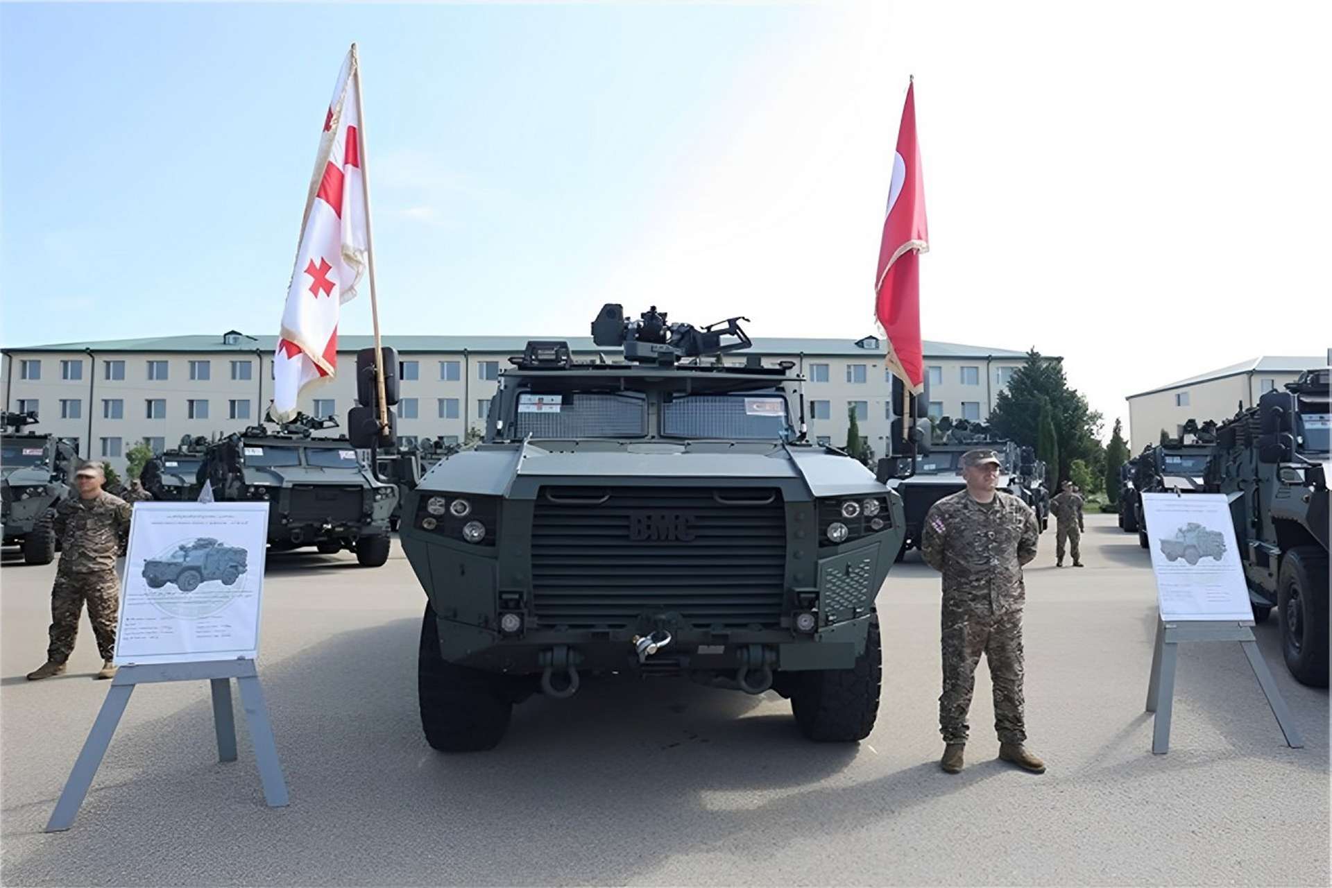 Georgia Enhances Defense Capabilities with Delivery of Turkish-Made BMC ...