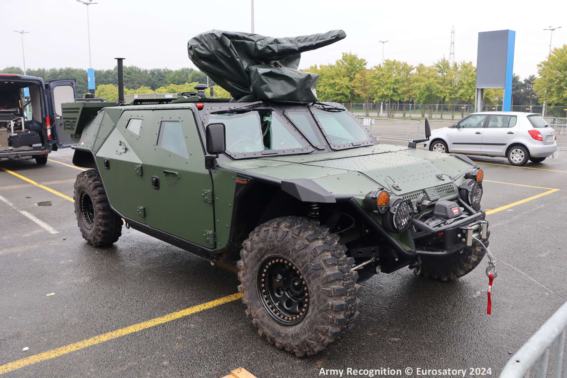 Indonesian Special Forces present their SSE P6 ATAV V3 all-terrain ...