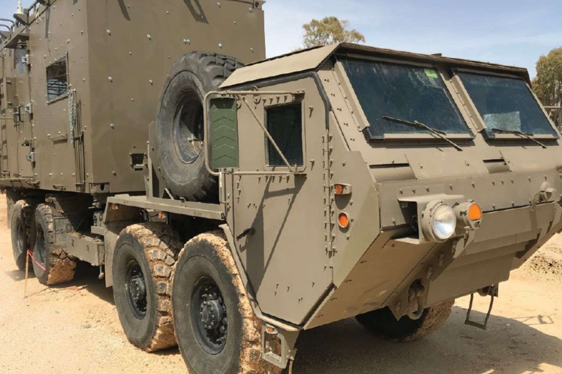 Israeli Firm Elbit Systems Unveils Rhino Armored Command Vehicle