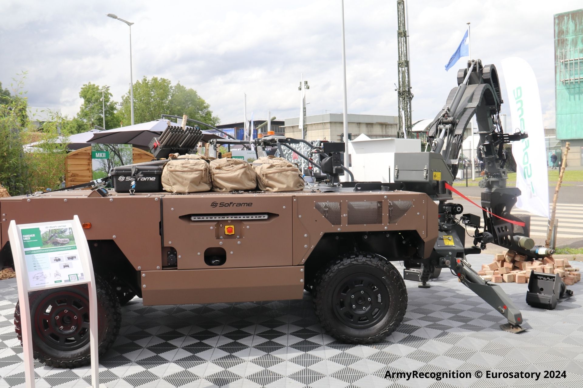 Soframe Unveils the FARDIER MKII: A Versatile Mine Clearance Vehicle at ...