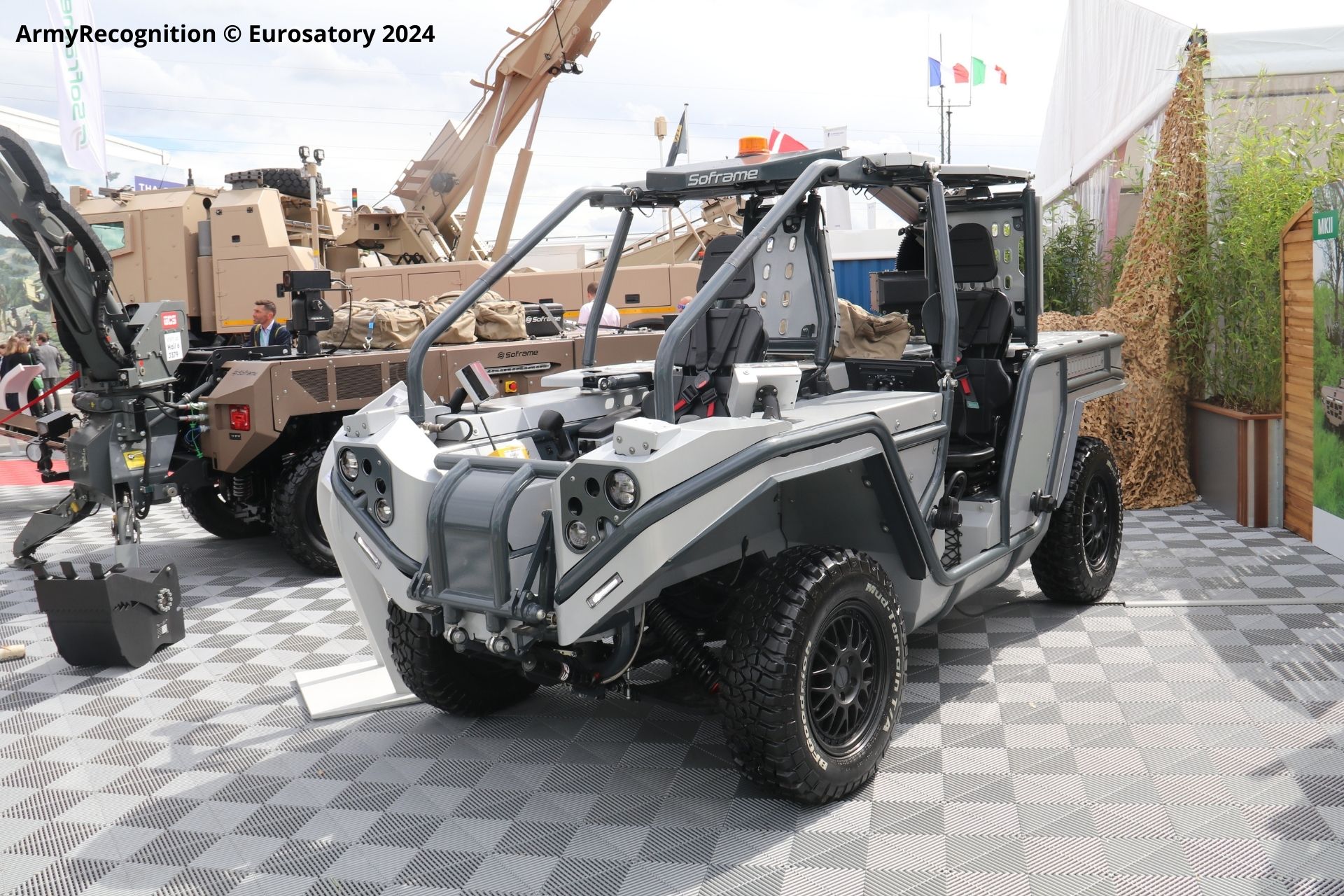 Introducing HE 441 at Eurosatory: Soframe's Next-Gen Convertible All ...
