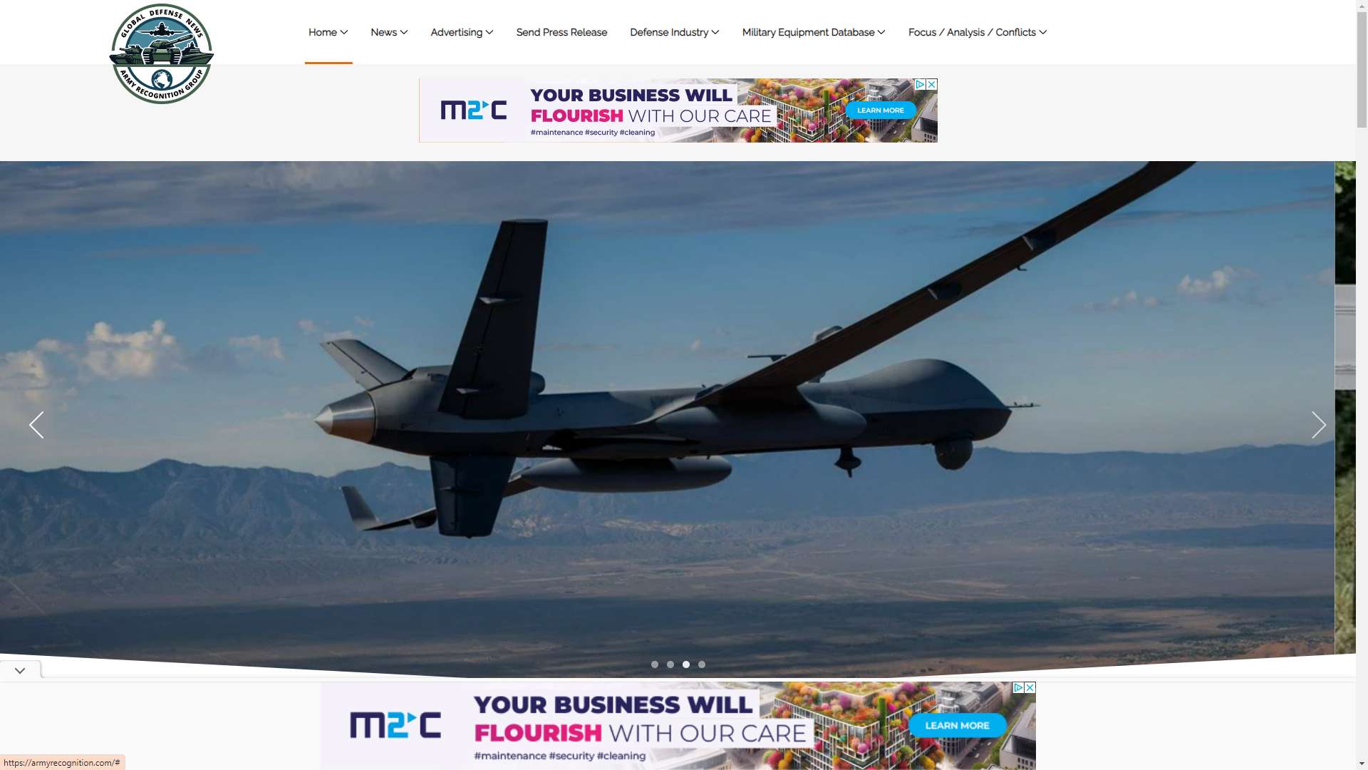 Army Recognition Transforms into New Global Defense News Website ...