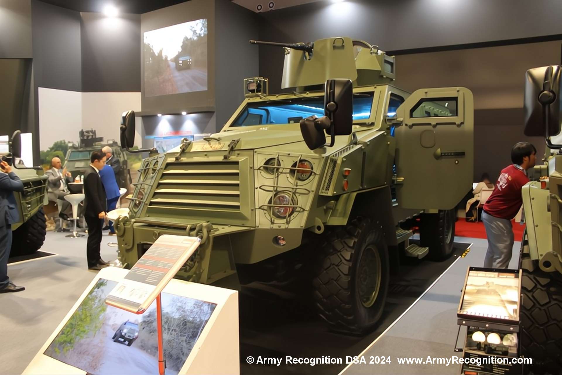 DSA 2024: Chaiseri Introduces Its First Win Armored Tactical Vehicle ATV